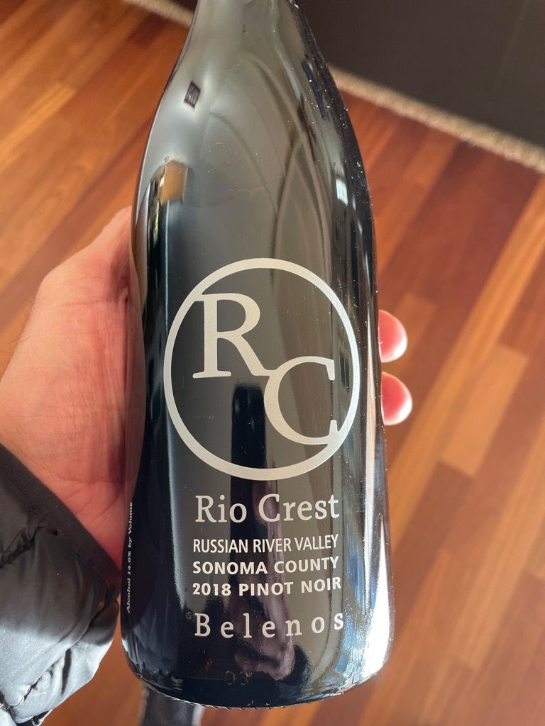 2018 Rio Crest Pinot Noir, USA, California, Sonoma County, Green Valley ...