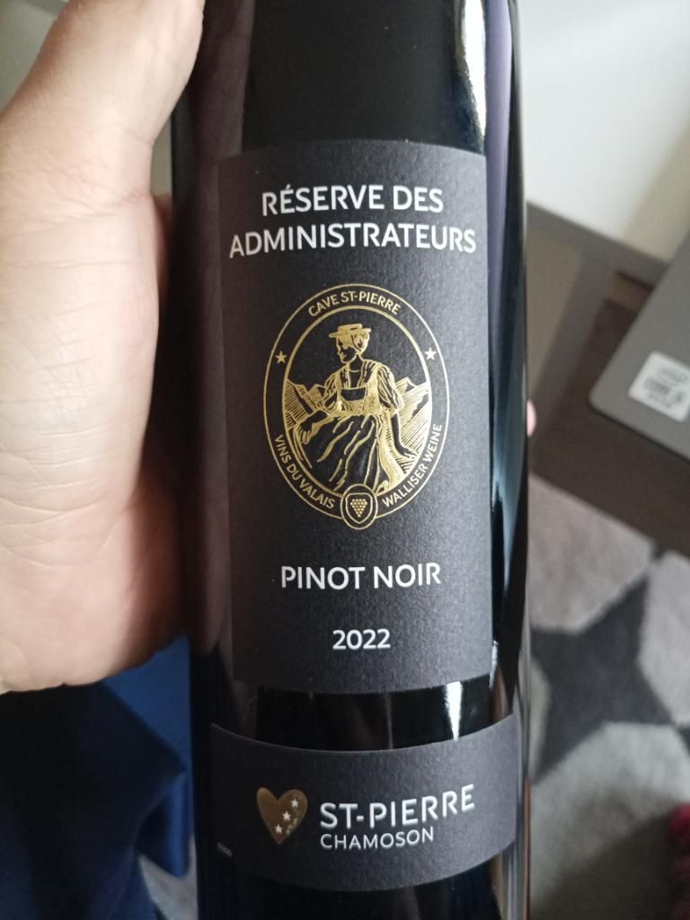 2022 Cave St. Pierre Pinot Noir Réserve des Administrateurs ...