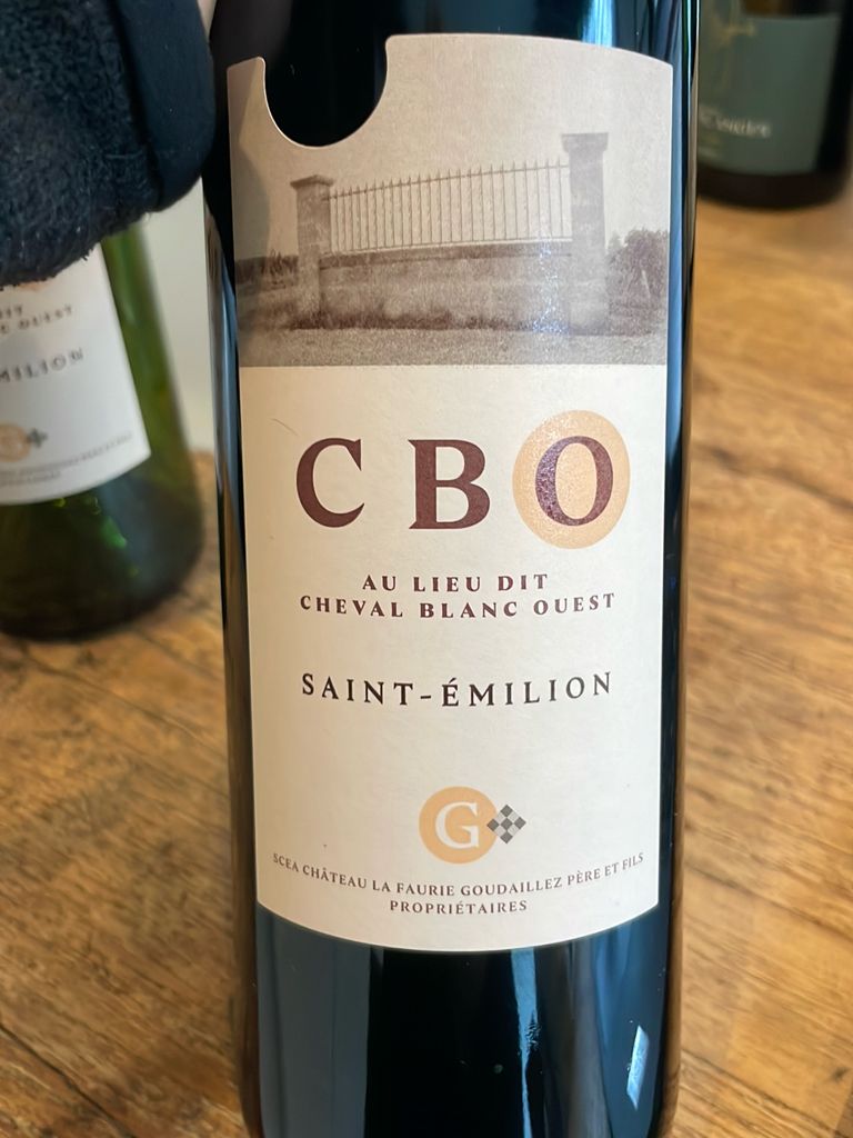 2020 Château La Faurie Goudaillez CBO - Au Lieu Dit Cheval Blanc Ouest ...