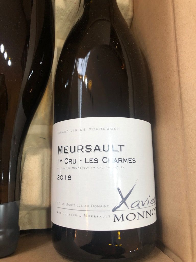 2018 Xavier Monnot Meursault 1er Cru Charmes, France, Burgundy, Côte de ...