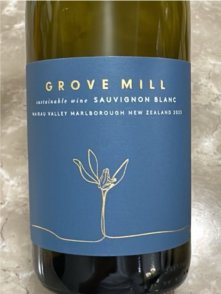 2023 Grove Mill Sauvignon Blanc, New Zealand, South Island, Marlborough ...