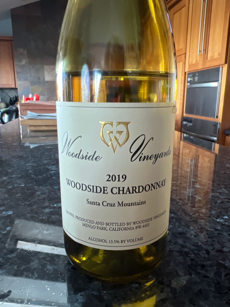 2019 Woodside Vineyards Chardonnay, USA, California, Santa Cruz ...