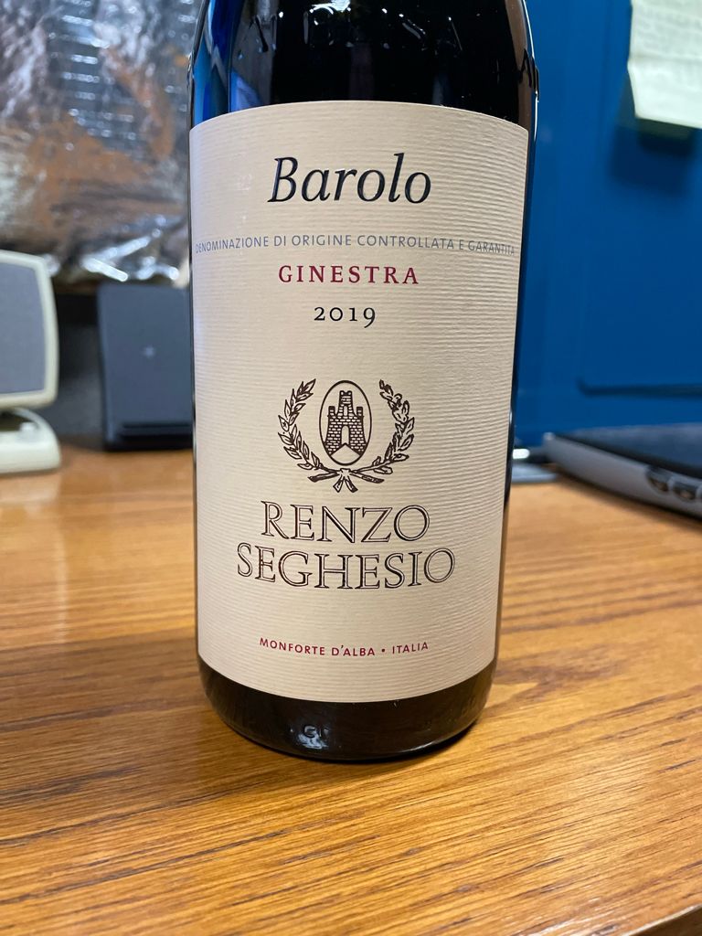 2020 Renzo Seghesio Barolo Ginestra, Italy, Piedmont, Langhe, Barolo ...