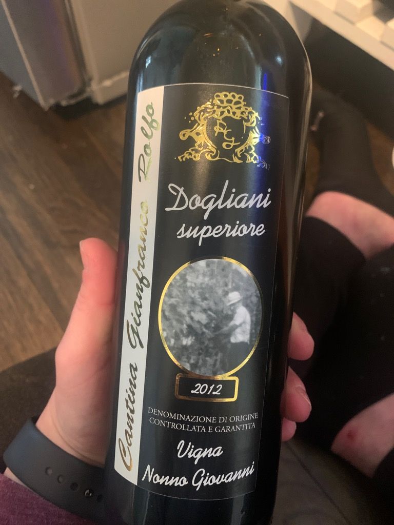 2010 Gianfranco Rolfo Dogliani Superiore Vigna Nonno Giovanni, Italy ...