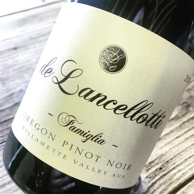 2013 de Lancellotti Pinot Noir Famiglia, USA, Oregon, Willamette Valley ...