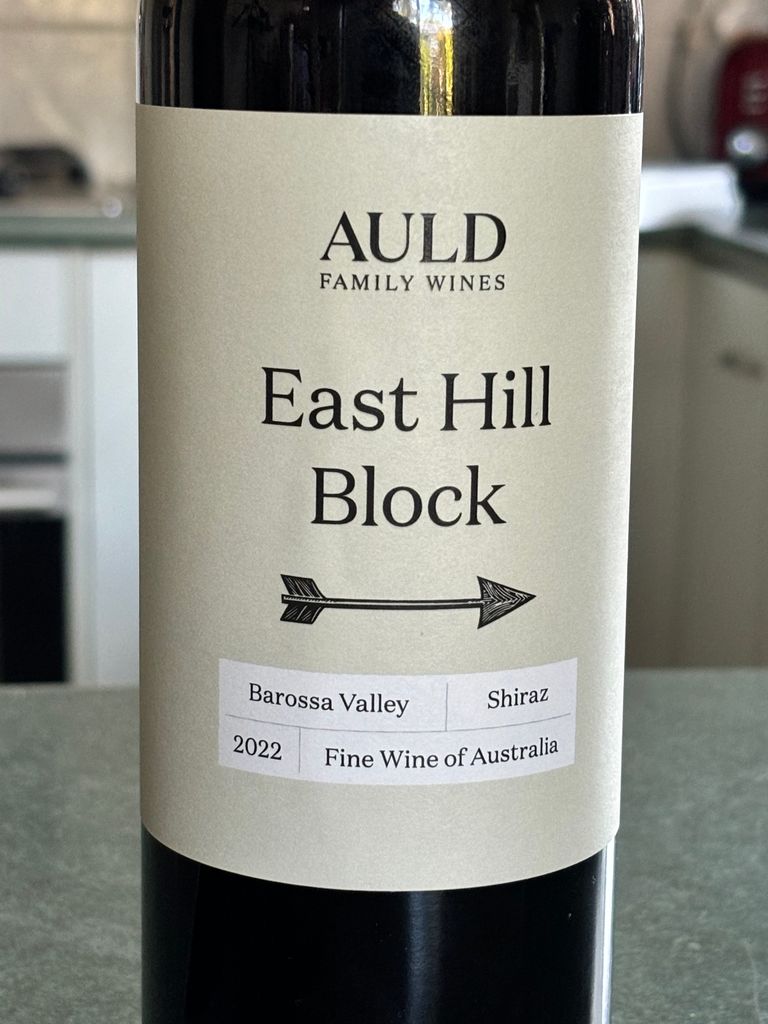 2022 Auld Family Wines Shiraz East Hill Block, Australia, South ...