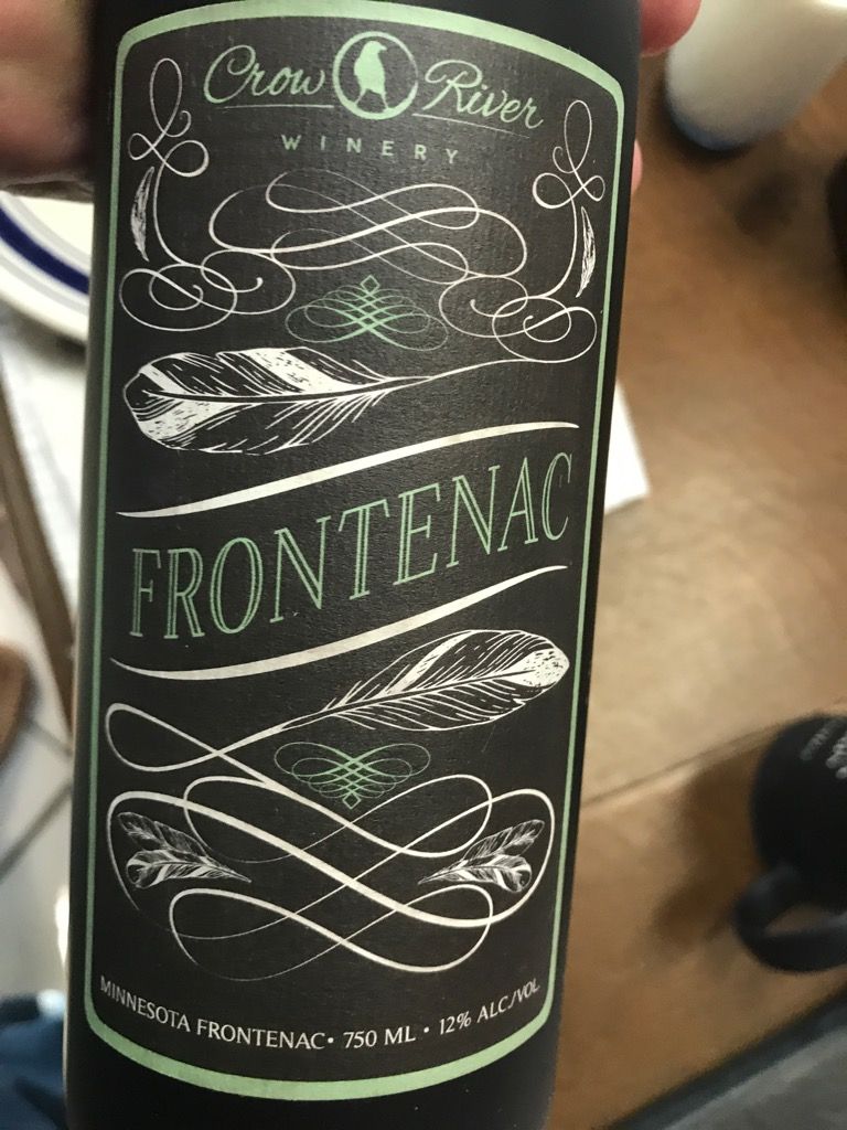 2020 Crow River Winery Frontenac, USA, Minnesota - CellarTracker
