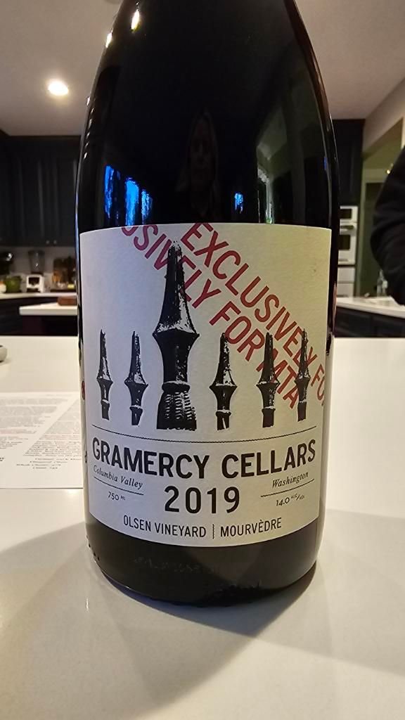 2019 Gramercy Cellars Syrah MTA Olsen Vineyard, USA, Washington ...