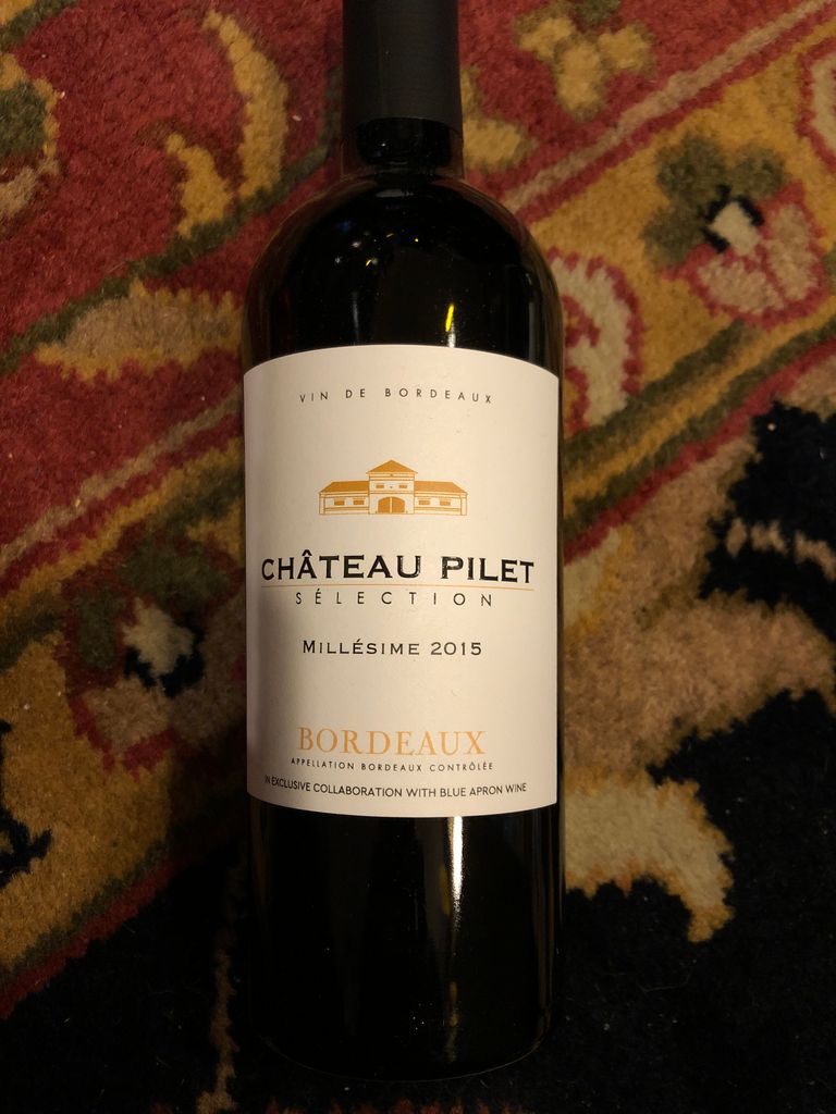 2015 Château Pilet, France, Bordeaux - CellarTracker