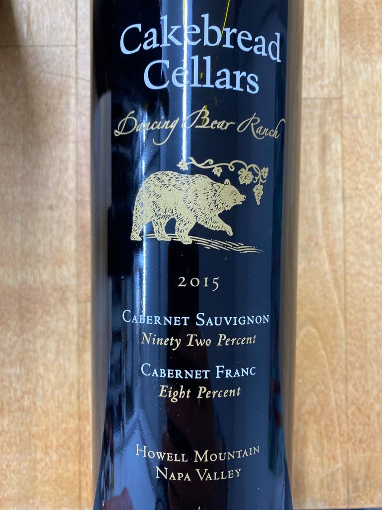 2015 Cakebread Cellars Dancing Bear Ranch, USA, California, Napa Valley ...