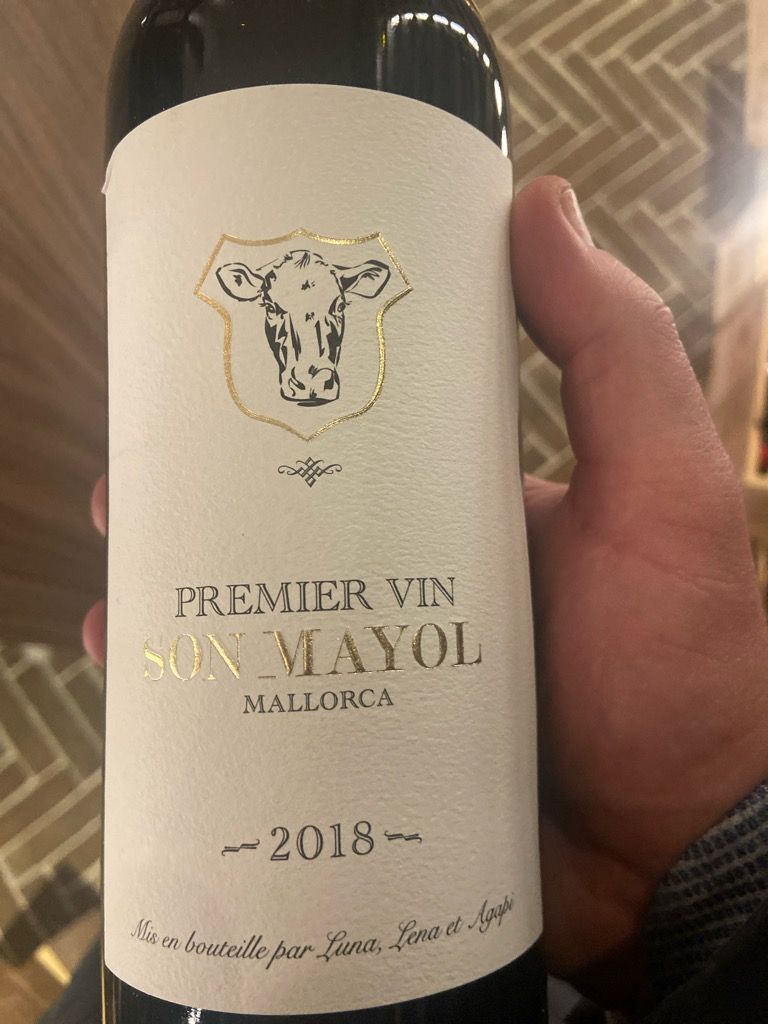 2018 Son Mayol Vi de La Tierra Mallorca Premier Vin, Spain, Balearic ...
