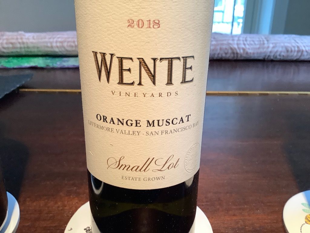 2019 Wente Vineyards Orange Muscat Small Lot, USA, California, San ...