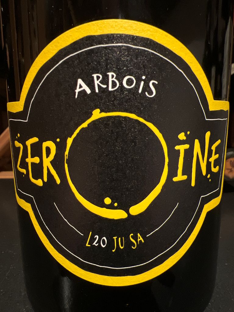 2020 Zéroïne Arbois JuSa, France, Jura, Arbois - CellarTracker