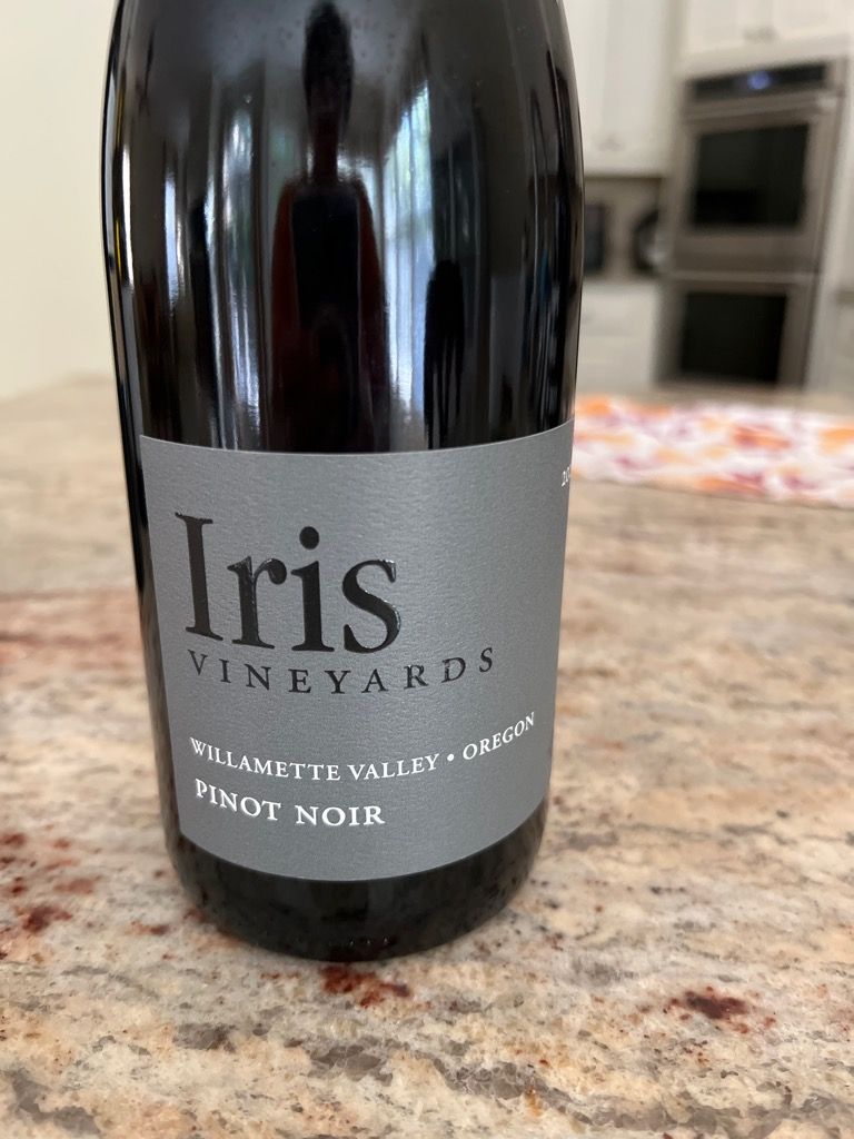 2022 Iris Vineyards Pinot Noir, USA, Oregon, Willamette Valley, Yamhill ...