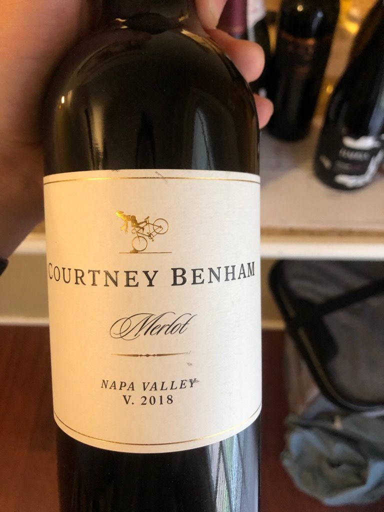 2018 Courtney Benham Merlot, USA, California, Napa Valley - CellarTracker