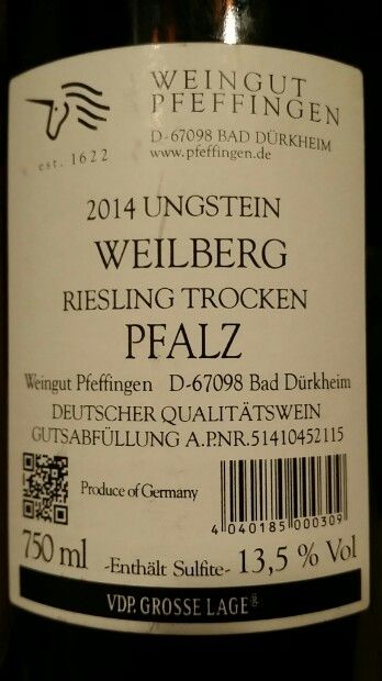 Weingut Pfeffingen - CellarTracker
