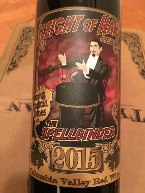 2015 Sleight of Hand The Spellbinder, USA, Washington, Columbia Valley ...