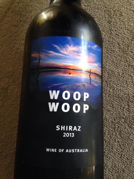 2013 Woop Woop Shiraz, Australia - CellarTracker
