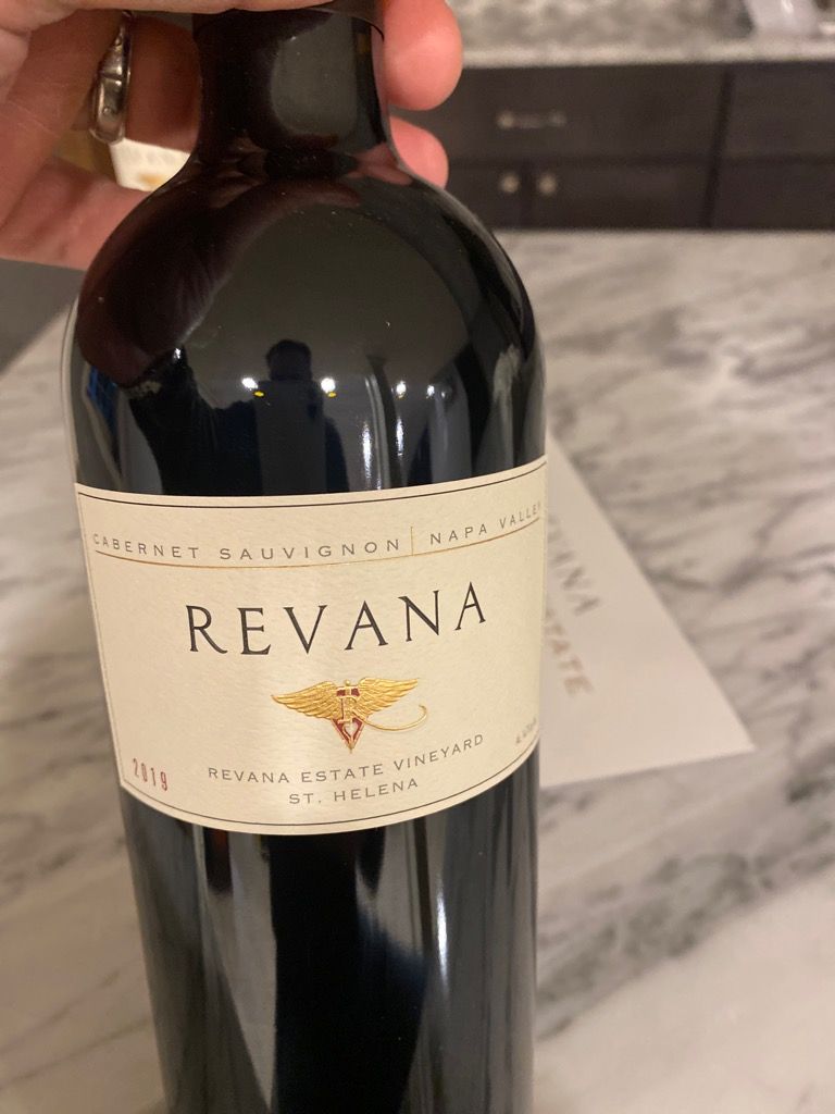 2019 Revana Cabernet Sauvignon Revana Estate Vineyard, USA, California ...