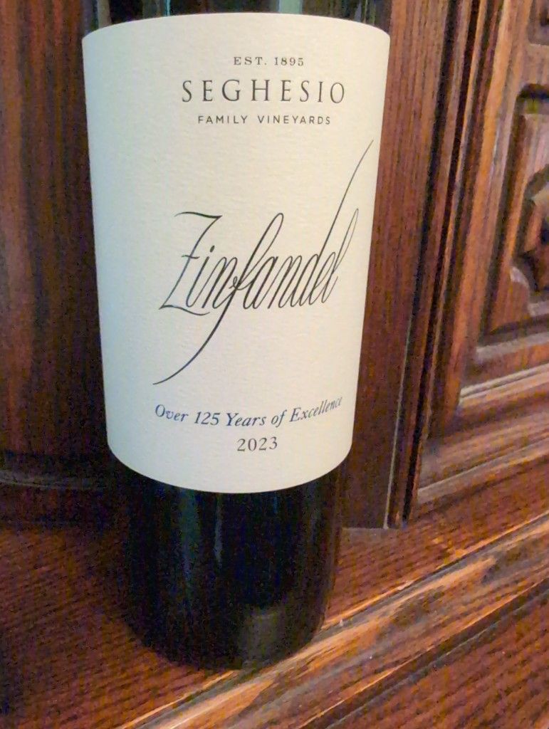 2023 Seghesio Family Vineyards Zinfandel Sonoma County, USA, California, Sonoma County ...