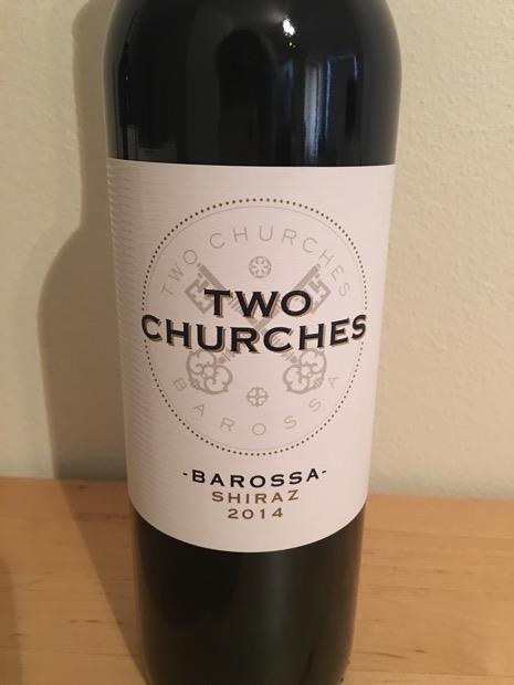 2015 Two Churches Shiraz, Australia, South Australia, Barossa, Barossa ...