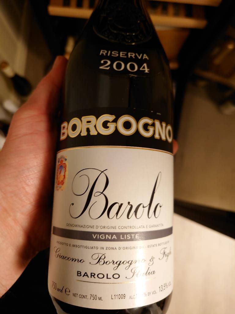 2004 Giacomo Borgogno & Figli Barolo Liste, Italy, Piedmont, Langhe ...