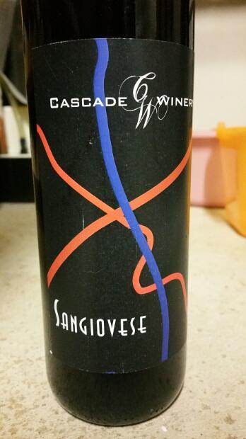 2012 Cascade Winery Sangiovese, USA, Michigan, Grand Rapids - CellarTracker