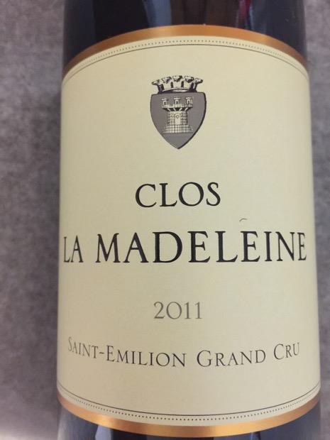 2011 Clos La Madeleine, France, Bordeaux, Libournais, St. Émilion Grand ...