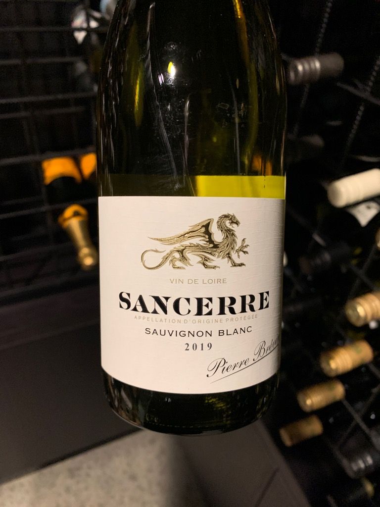 2019 Pierre Brevin Sancerre, France, Loire Valley, Upper Loire ...