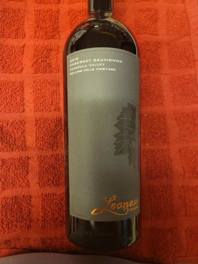 2018 Leoness Cellars Cabernet Sauvignon Rolling Hills, USA, California ...