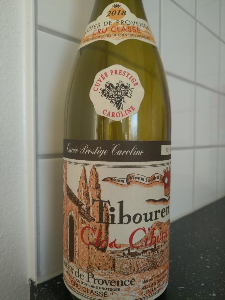 2018 Clos Cibonne Tibouren Côtes de Provence Cuvée Prestige Caroline ...