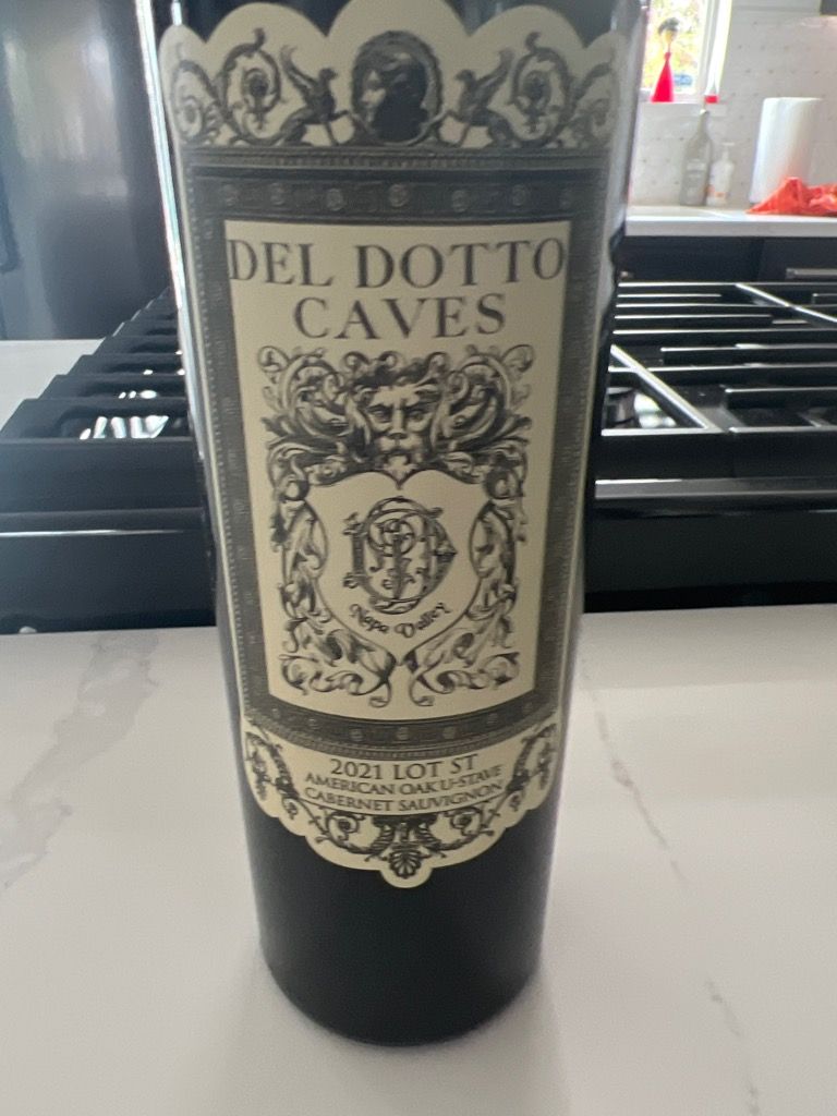 2022 Del Dotto Cabernet Sauvignon Caves - Lot ST - American Oak U-Stave ...