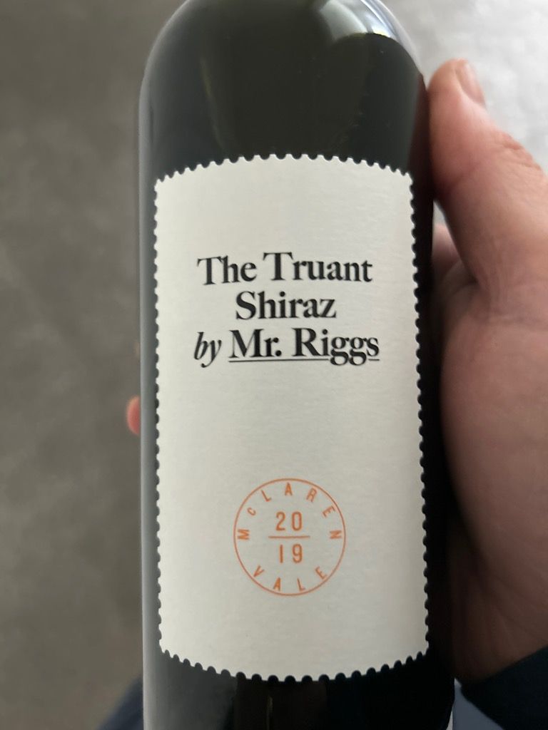 2021 Mr. Riggs Shiraz The Truant, Australia, South Australia, Fleurieu ...