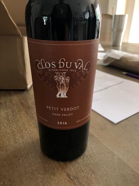 2016 Clos du Val Petit Verdot, USA, California, Napa Valley - CellarTracker