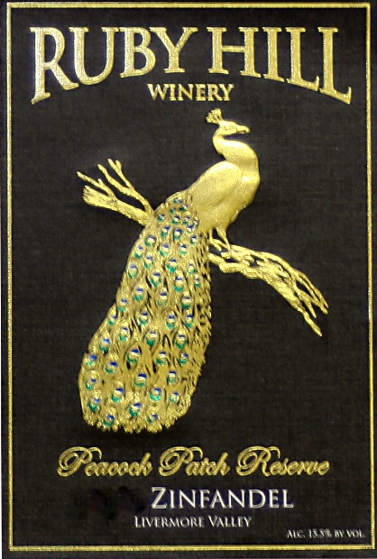 2020 Ruby Hill Winery Zinfandel Reserve Peacock Patch, USA, California ...