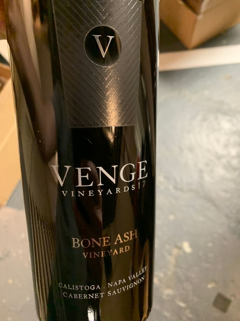 2018 Venge Vineyards Cabernet Sauvignon Bone Ash Vineyard, USA ...
