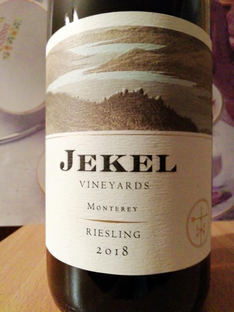 2018 Jekel Vineyards Riesling Monterey, USA, California, Central Coast ...