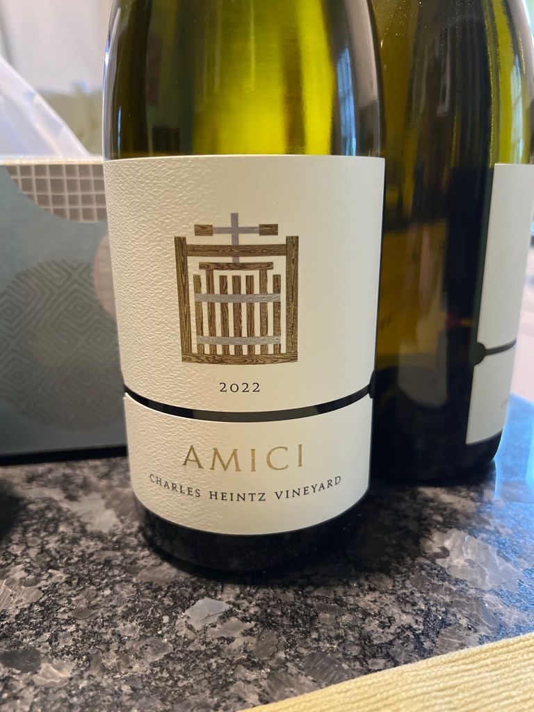 2023 Amici Cellars Chardonnay Charles Heintz Vineyard, USA, California ...