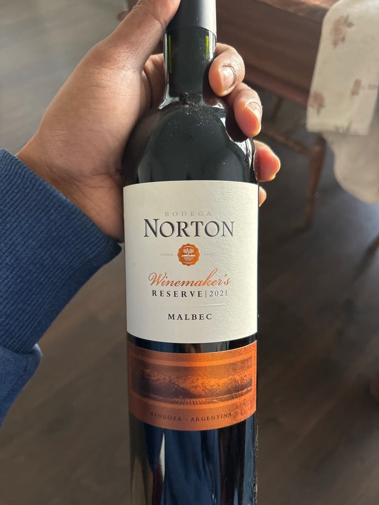 2021 Bodega Norton Malbec Winemaker's Reserve, Argentina, Mendoza, Lujan de Cuyo - CellarTracker
