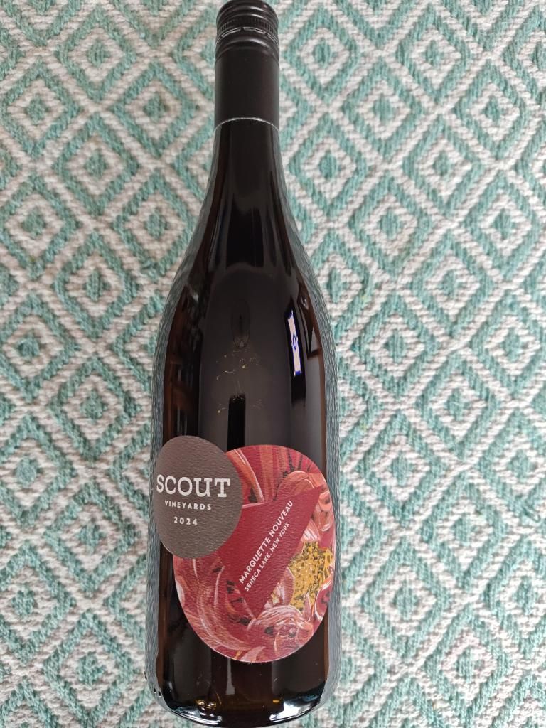 2024 Scout Vineyards Marquette Nouveau, USA, New York, Finger Lakes ...