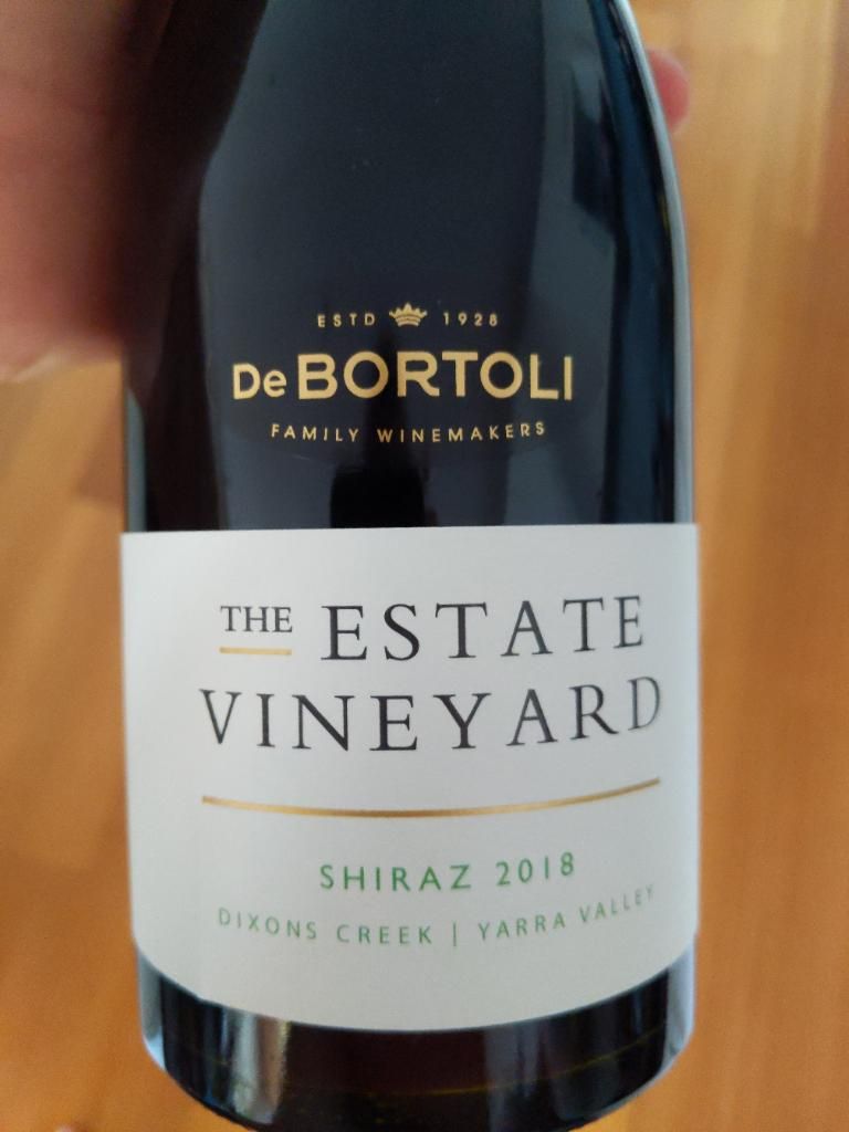 2019 De Bortoli Shiraz The Estate Vineyard, Australia, Victoria, Port Phillip, Yarra Valley ...
