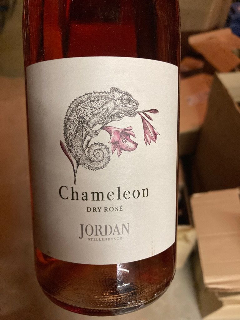 2019 Jordan Winery (Jardin) Chameleon Rosé, South Africa, Coastal ...