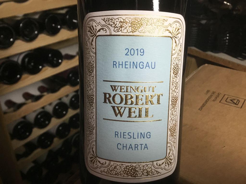 2021 Weingut Robert Weil Riesling Charta, Germany, Rheingau - CellarTracker