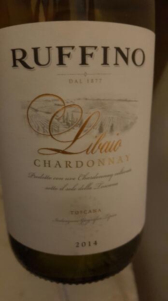2011 Ruffino Chardonnay Libaio Toscana IGT, Italy, Tuscany, Toscana IGT ...