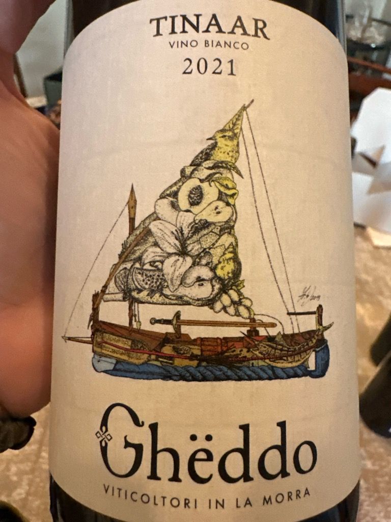 2021 Ghëddo Vino Bianco, Italy, Piedmont, Vino da Tavola - CellarTracker