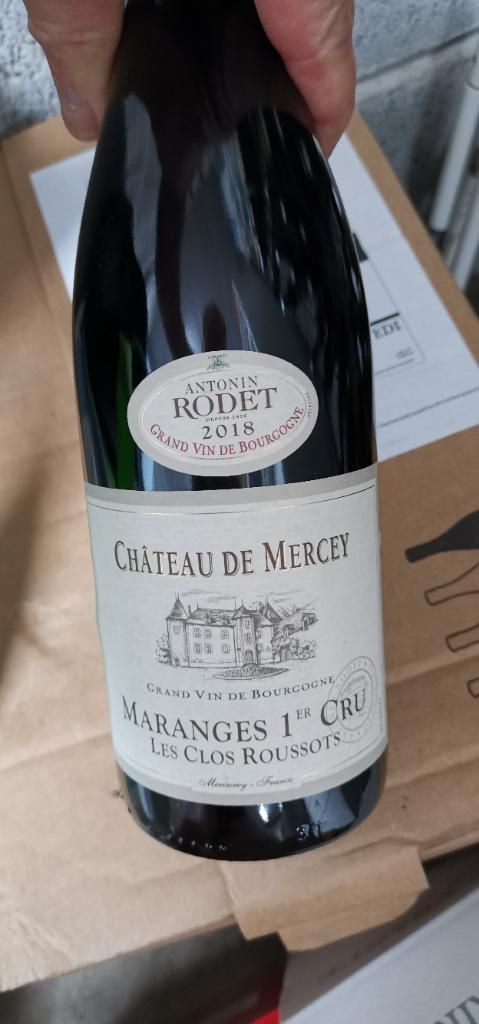 2018 Antonin Rodet Maranges 1er Cru Les Clos Roussots Château de Mercey ...