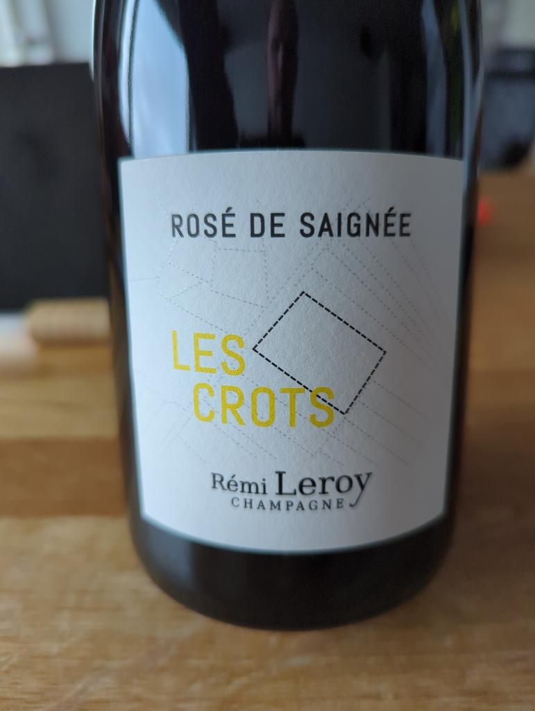 NV Rémi Leroy Champagne Rosé de Saignée Les Crots, France, Champagne ...