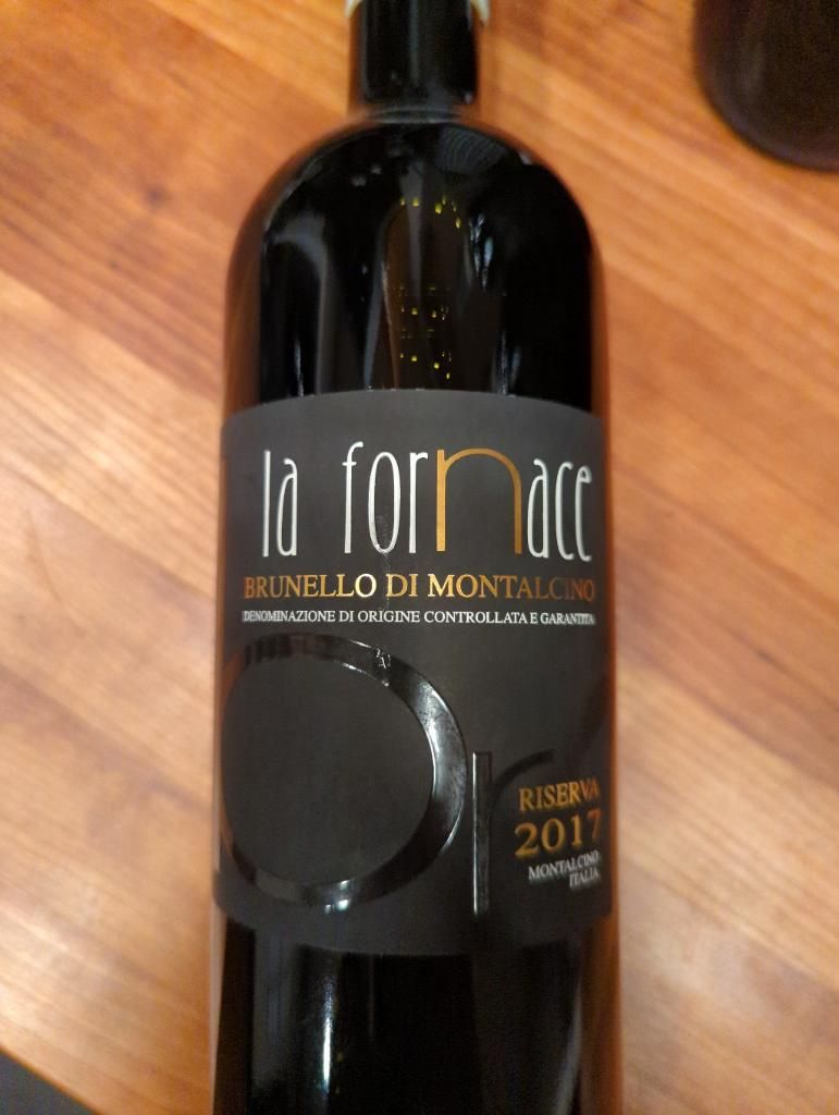 2019 La Fornace Brunello di Montalcino Riserva, Italy, Tuscany ...