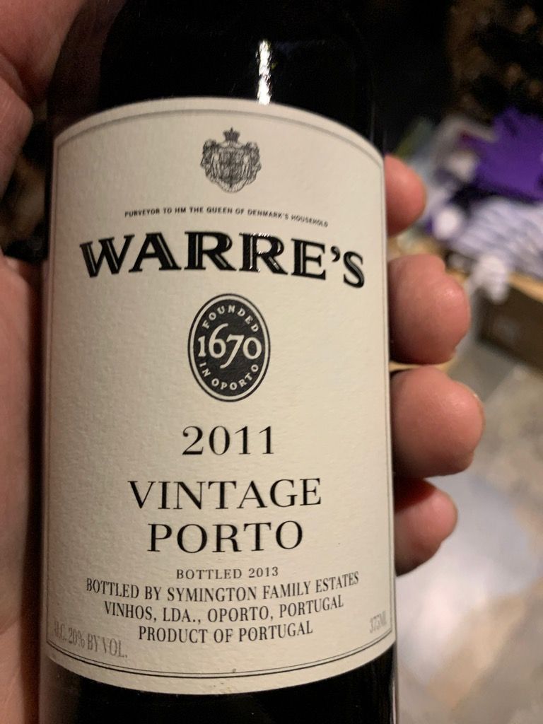 2011 Warre Porto Vintage, Portugal, Douro, Porto - CellarTracker