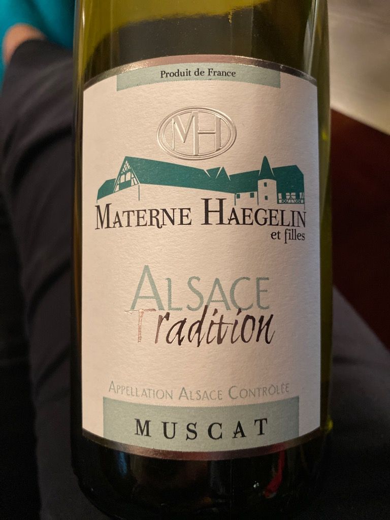 2018 Materne Haegelin Muscat, France, Alsace - CellarTracker
